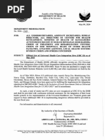 Omnibus Guidelines For JO and COS - dm2024 0500 | PDF | Salary | Employment