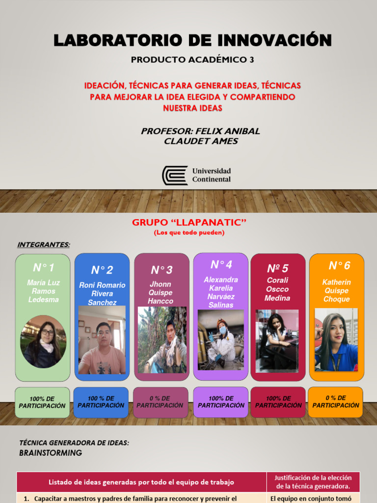 Pa3 - Laboratorio de Innovacion | PDF