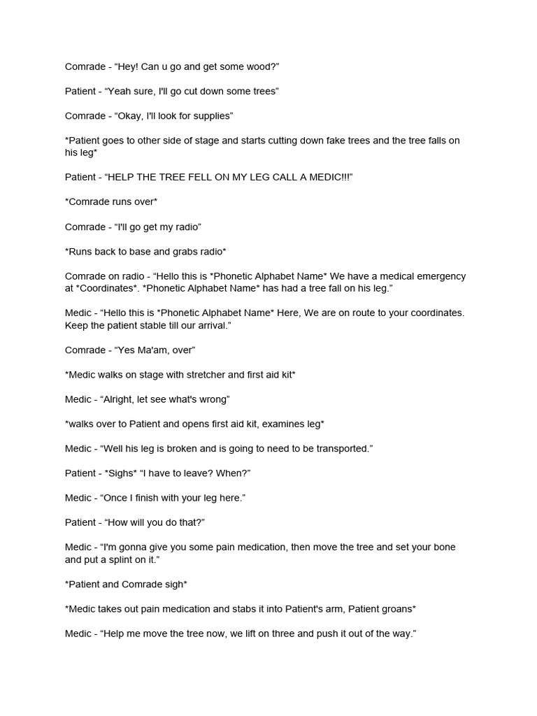 Skit For Annual - 1 | PDF