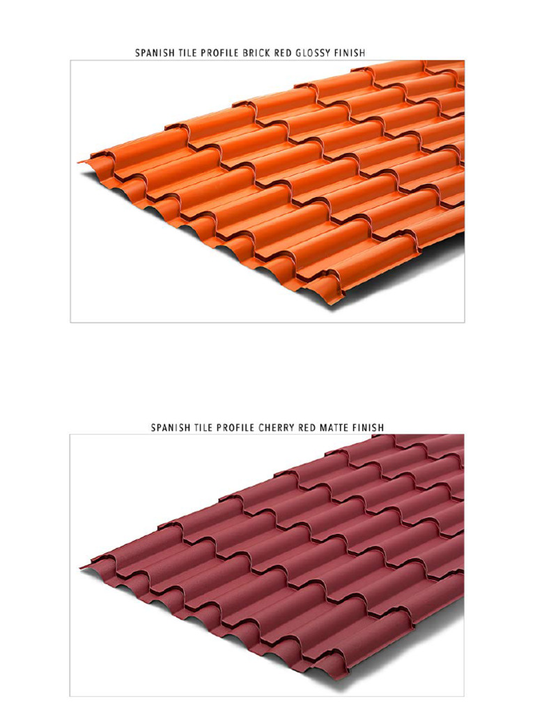 Spanish Tile Profile | PDF