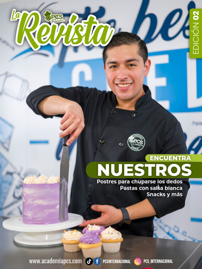 Digital Revista Culinaria Carta Final Pdf Pasteles Confitería