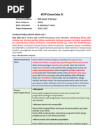 RPP Deep Learning Kimia - Perhitungan Kimia | PDF