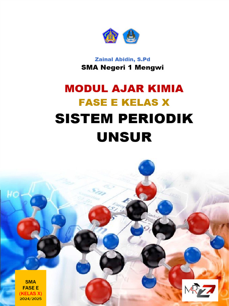 Modul Kimia Fase E Kelas X TH 24 - E10.3 Sistem Periodik | PDF