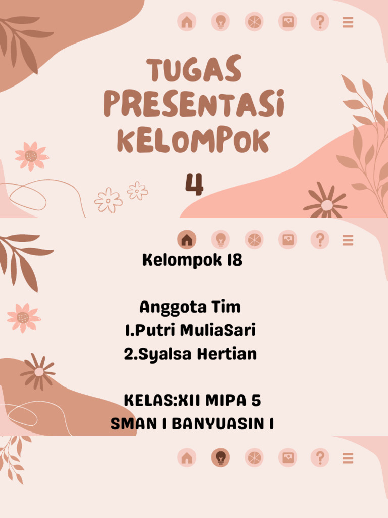 Pink Dan Beige Abstrak Estetik Tugas Presentasi Kelompok | PDF