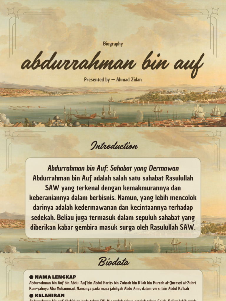 Ahmad Zidan Al Gifari (205230014) Abdurrahman Bin Auf | PDF