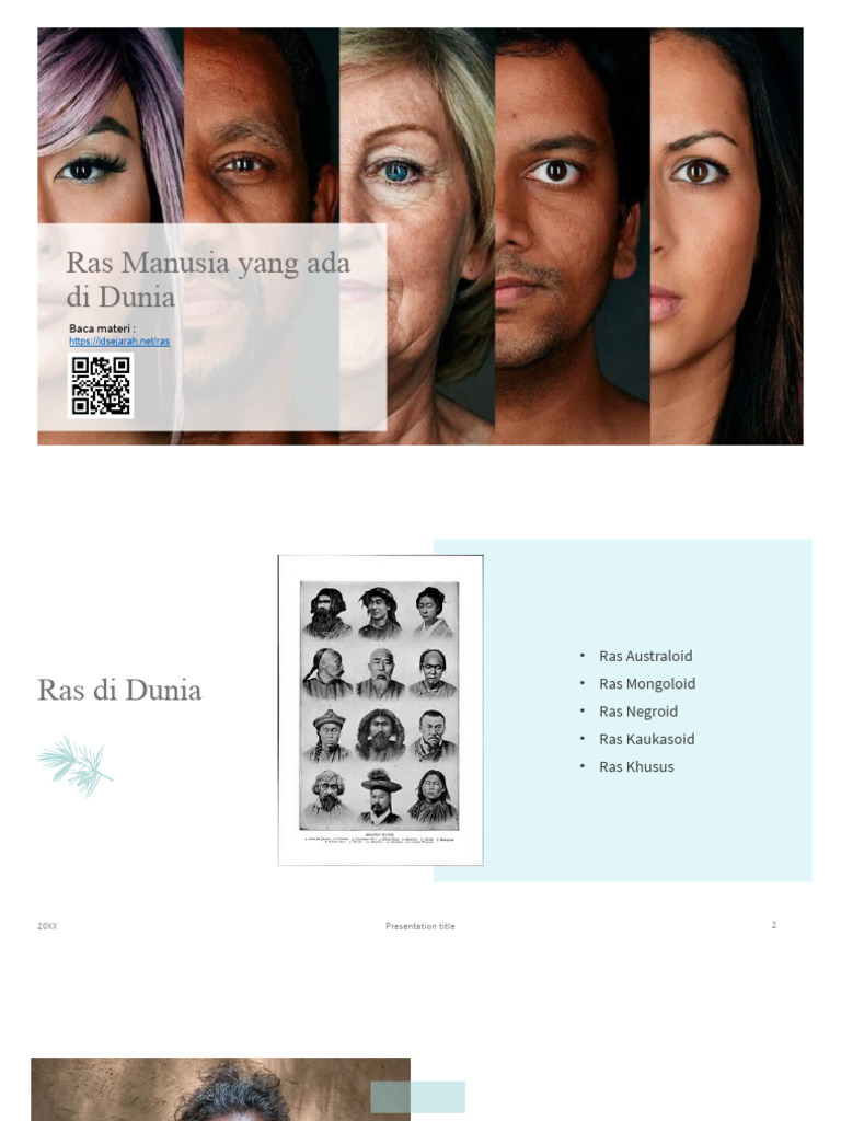 Ras Manusia Yang Ada Di Dunia - Idsejarah.net | PDF