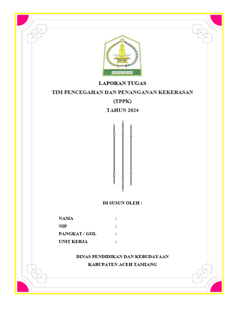 LAPORAN TPPK Ok | PDF