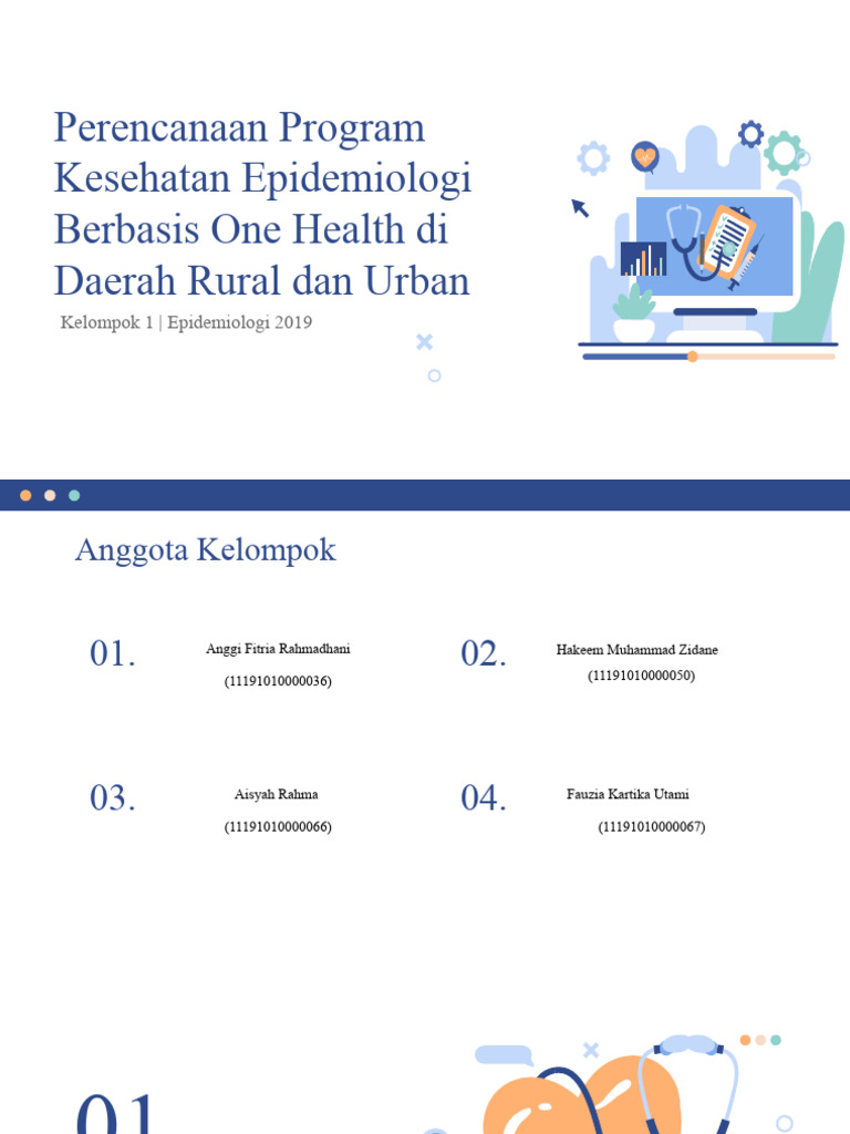 Kelompok 1 - Perencanaan Program Kesehatan Epidemiologi (Berbasis One Health) Di Daerah Rural ...