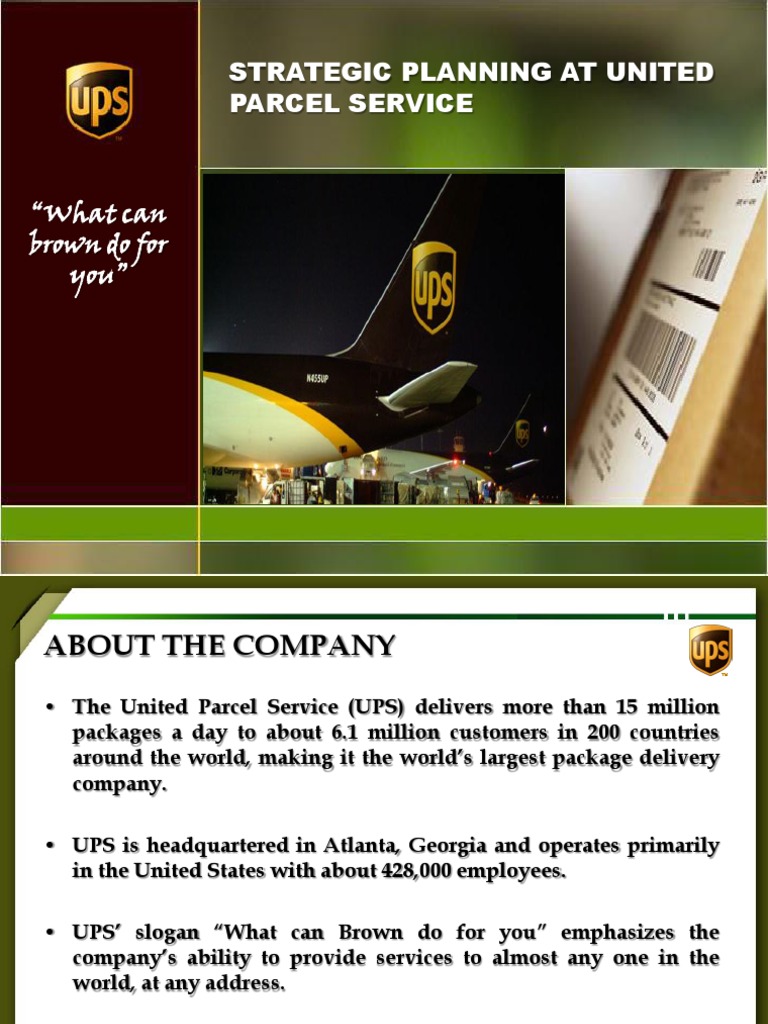 Ups | PDF | Business