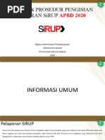 PANDUAN INPUT RUP - Akun PPK | PDF