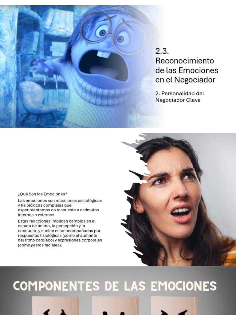 2.3.-Reconocimiento de Las Emociones | PDF | Las emociones | Empatía 2.3.-Reconocimiento de Las Emociones | PDF | Las emociones | Empatía