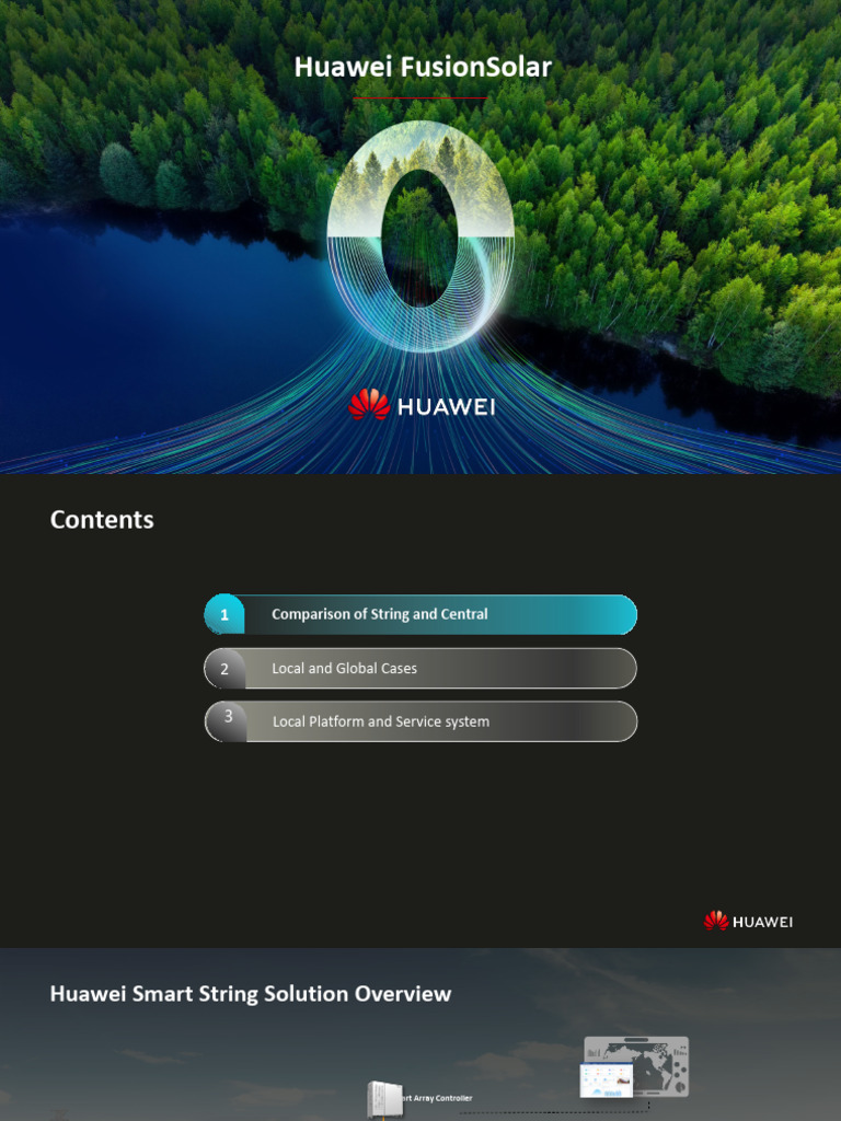 Huawei String Inverter vs. Central Inverter | PDF | Sustainable Energy ...