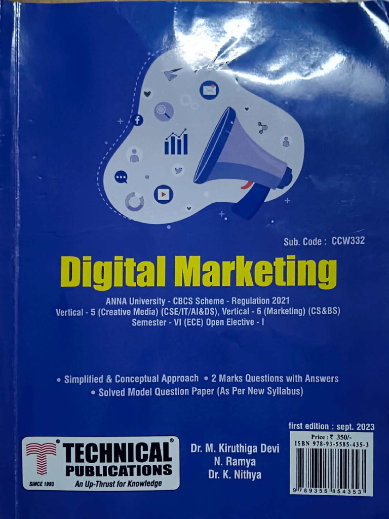 Digital Marketing - Book | PDF