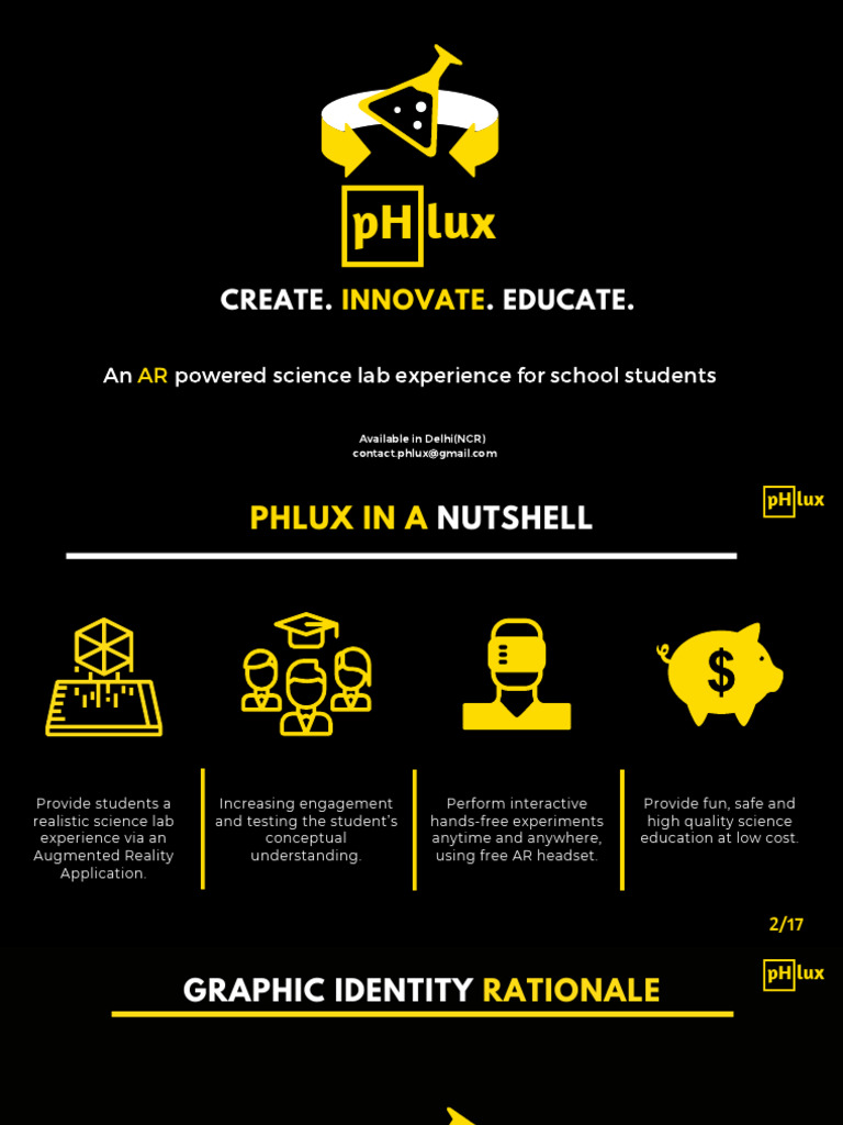 Example (Phlux - ClassProject) | PDF | Augmented Reality | Venture Capital