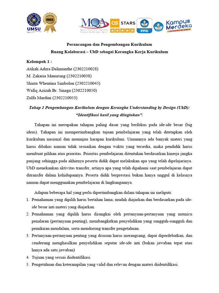 Ruang Kolab Topik 2 Kurikulum | PDF | Seni