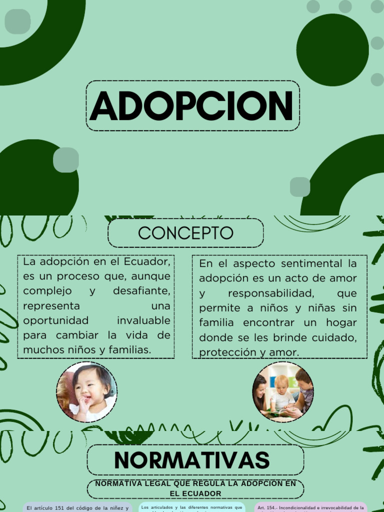 Infografia Sobre La Adopcion | PDF | Adopción | Familia