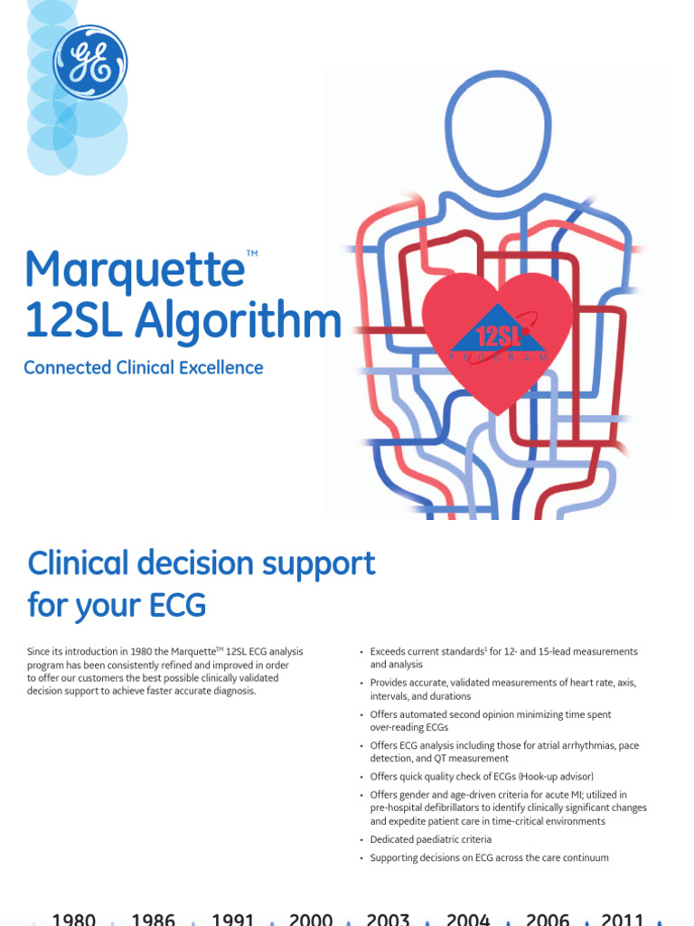 Marquette 12SL Algorithm | PDF | Myocardial Infarction ...