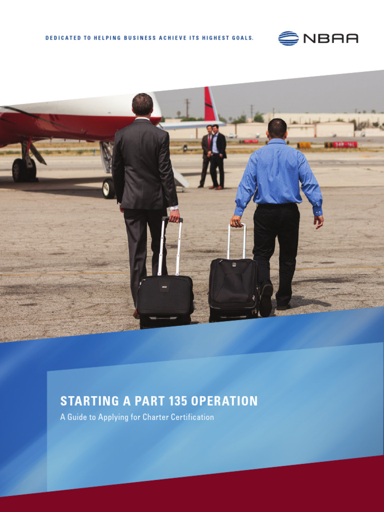 Starting A Part 135 Operation | PDF | Federal Aviation Administration ...