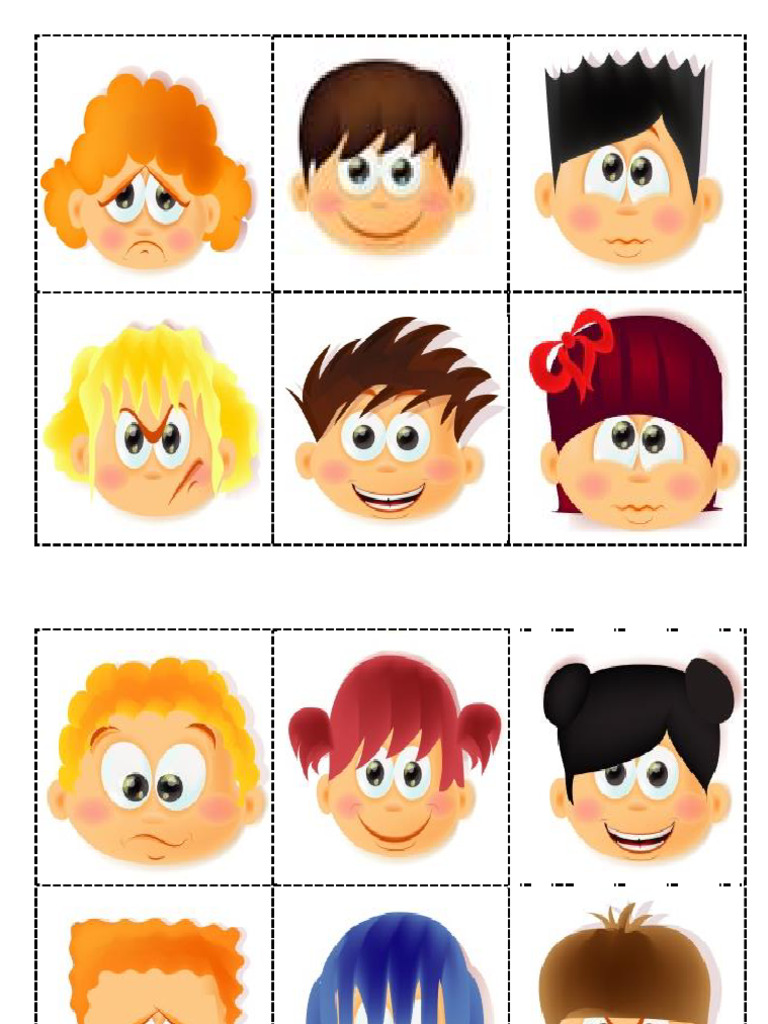 Memorama Emociones | PDF