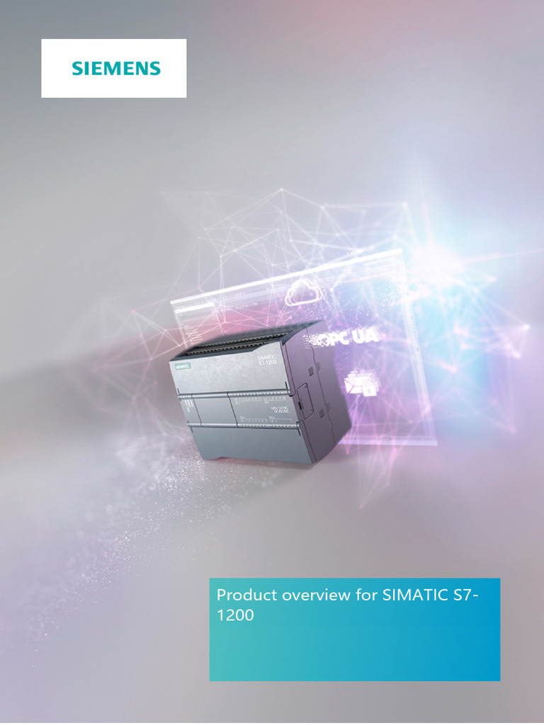 Product Overview For Simatic S7 1200 Download Free Pdf Electrical