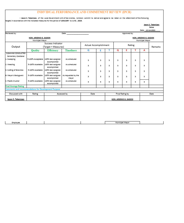 Jason S. Talamisan Ipcr 2024 | PDF