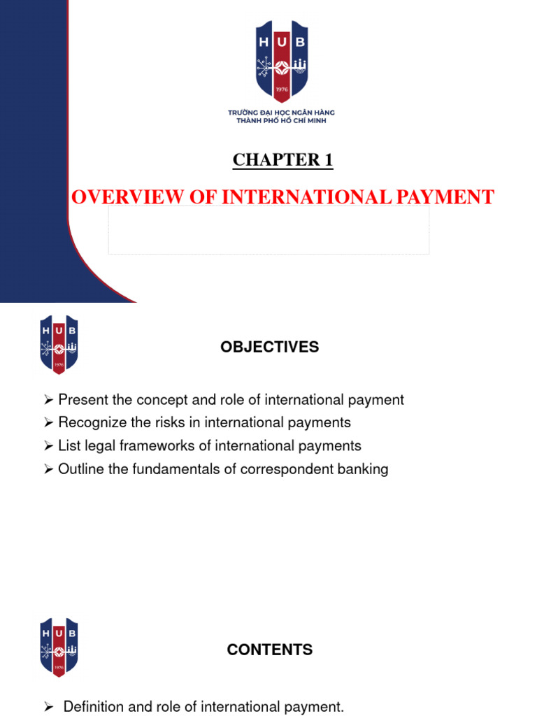 Ip-Chapter 1-Overview of International Payment-Student | PDF | Banks ...