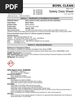 MSDS-Windex Glass Cleaner - 131017 | PDF | Dangerous Goods | Safety