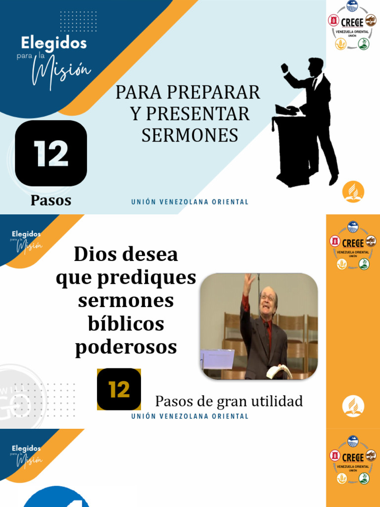 12 Pasos para Preparar Sermones. | PDF | Sermón