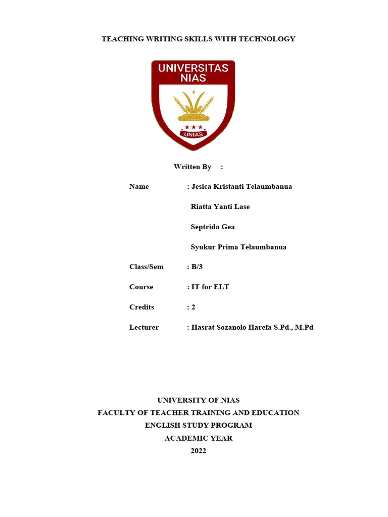 IT for ELT writing 8th Group | Download Free PDF | Narrative | English ...