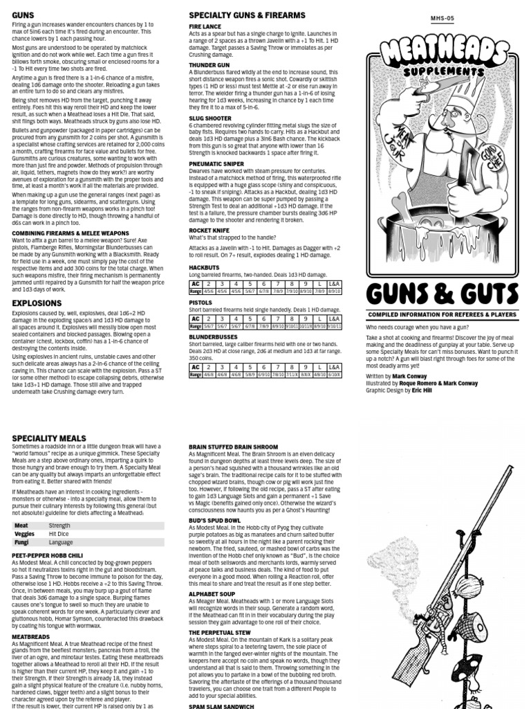 Meatheads Guns & Guts | PDF | Gun | Firearms