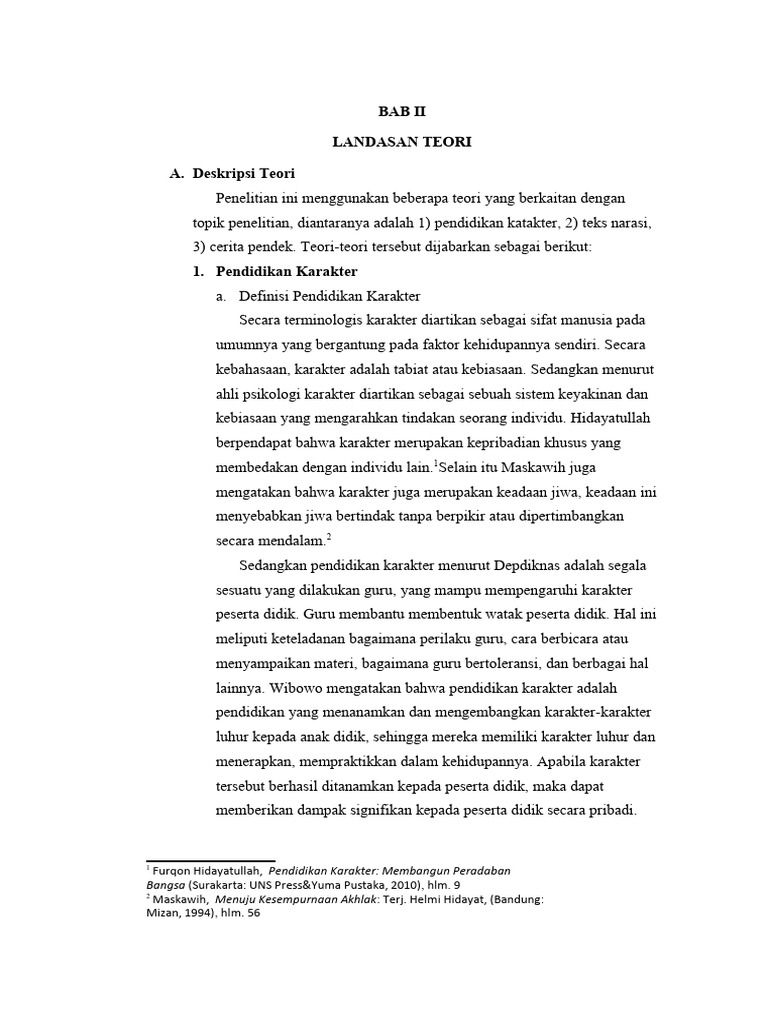 Bab Ii Skripsi Baru Pdf