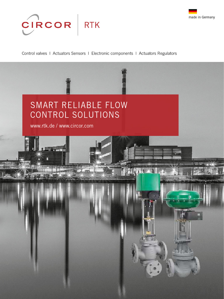 RTK Control Valves and Actuators Overview | PDF | Mechanical Engineering