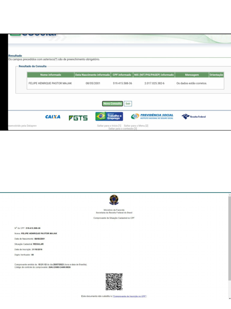 Exame e Consultas | PDF