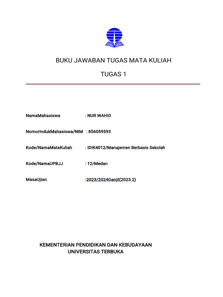 MB TT1 | PDF | Kesehatan Holistik