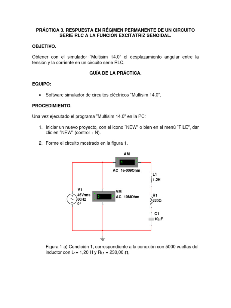 PRACTICA 3 Teoria de Circuitos | PDF | Impedancia eléctrica | Red eléctrica