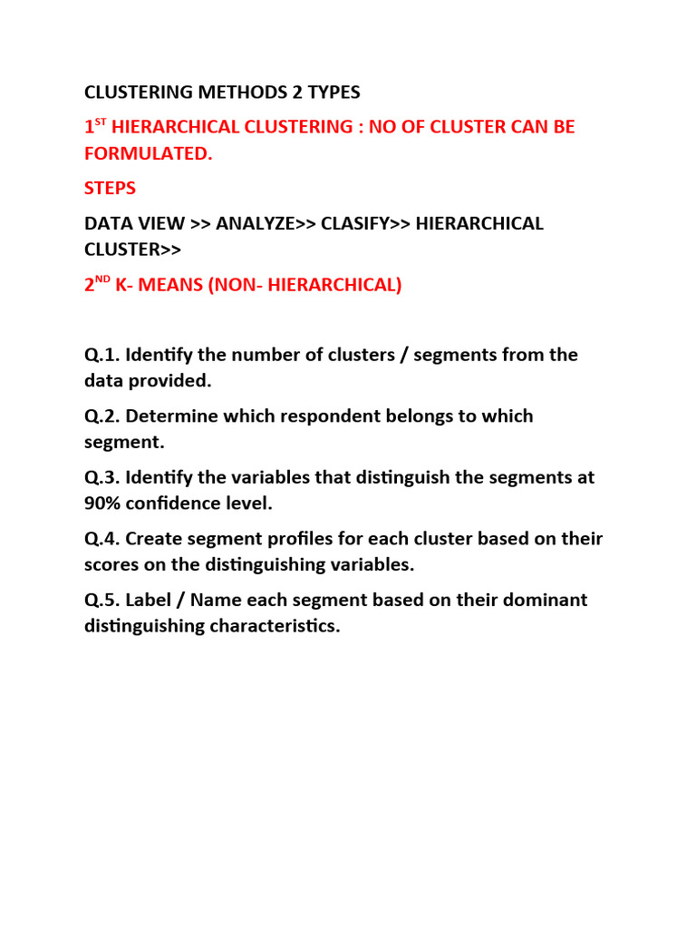 Cluster Analysis On FMCG Data | PDF | Cluster Analysis | F Test