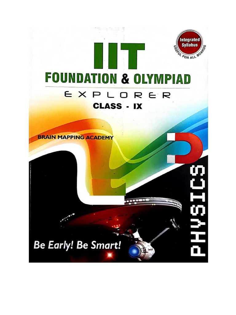 Bma Physics Class 9 Standard Ix Iit Jee Foundation And Olympiad Explorer Physics