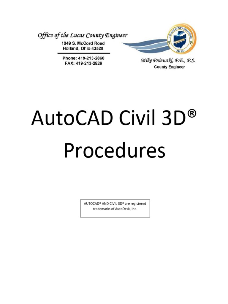 Civil3d Manual | PDF | Auto Cad | Computing