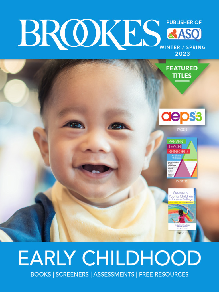 Brookes Publishing Early Childhood Spring 2023 | Download Free PDF ...