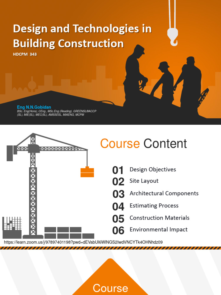 HDCPM 343 lec 1 | PDF | Engineering