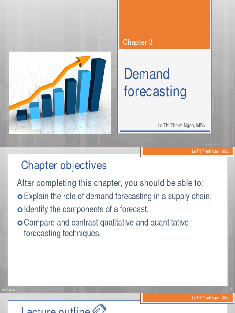 SV - Chap 3 - Demand forecasting | PDF | Forecasting | Errors And Residuals