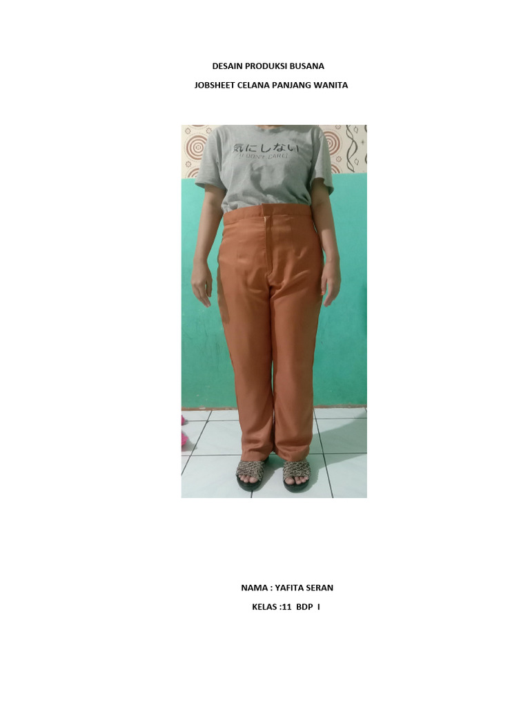 Jobsheet Kulot 1 | PDF