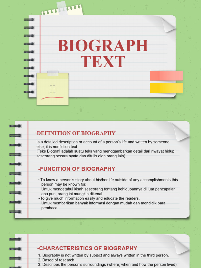 Biografi Text Pdf Linguistic Morphology Syntax