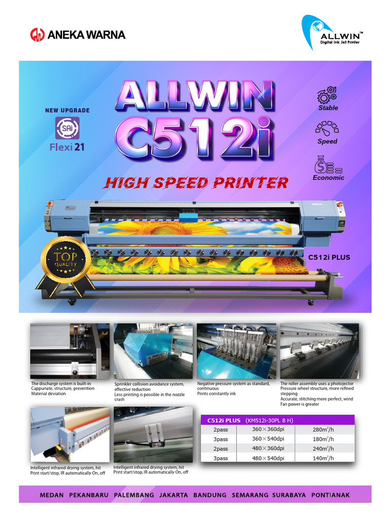 Brosur Allwin C512i | PDF | Printer (Computing)