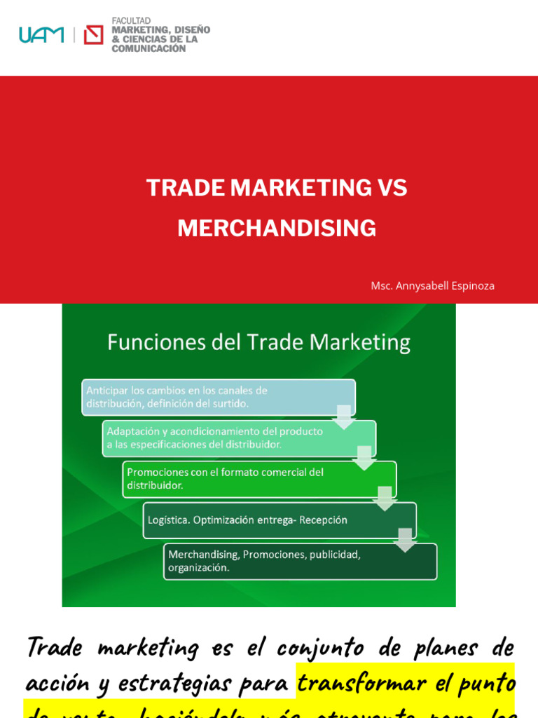 Trade Marketing | PDF | Marketing | Comercialización