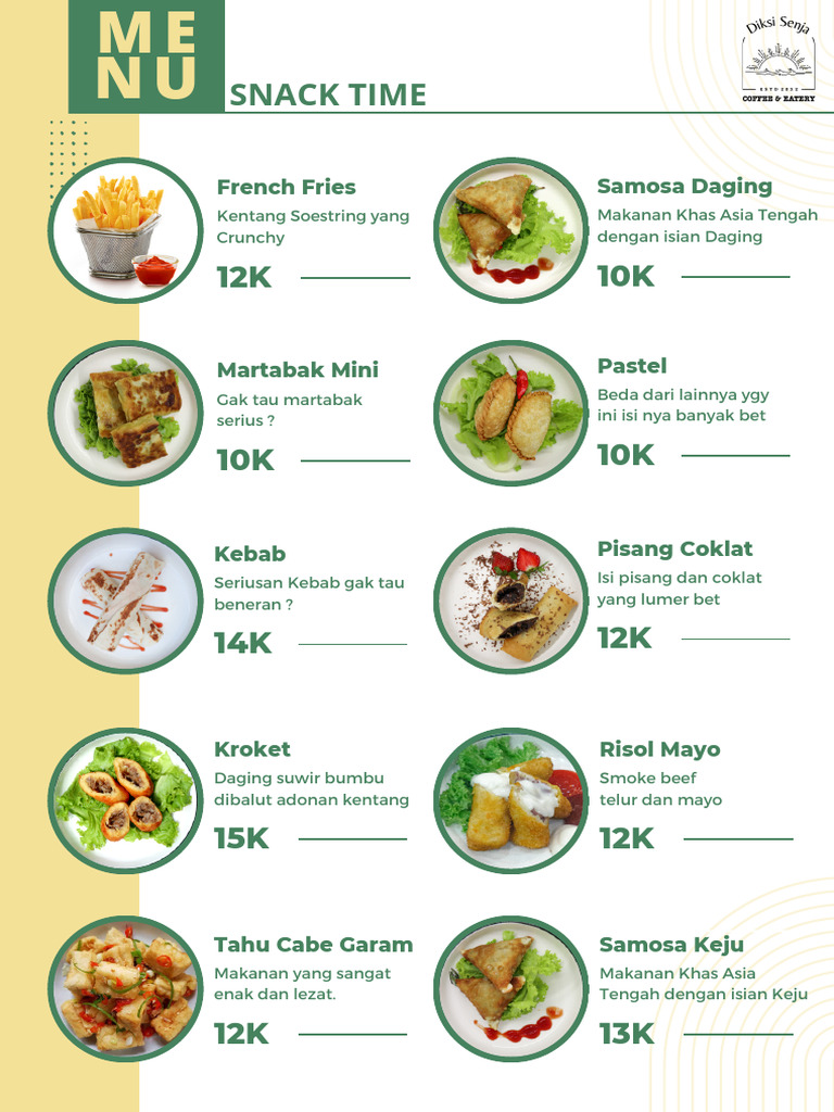 Regular Snack 1 | PDF