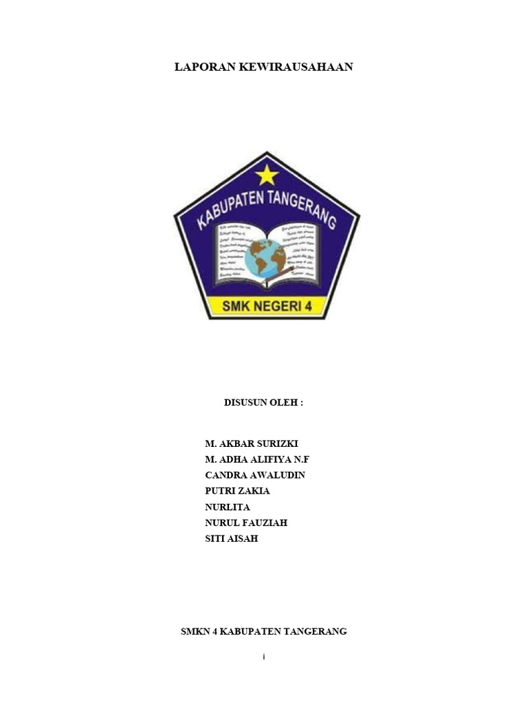 Laporan Kewirausahaan Usaha Makanan Cikuwa Pdf