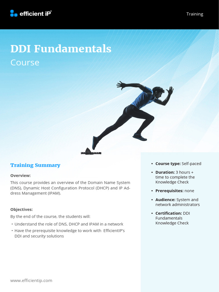 Training DDI Fundamentals 8.0 | PDF | Domain Name System | Networking ...
