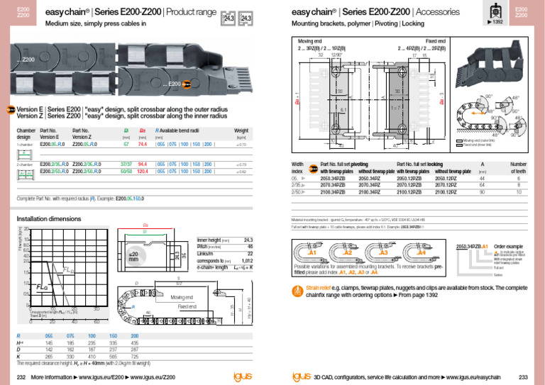 ECS CAT Product Catalogue E200 Z200 Series EN | PDF