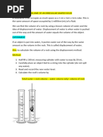 Science Lab: Measuring Volume | PDF | Volume | Physical Quantities
